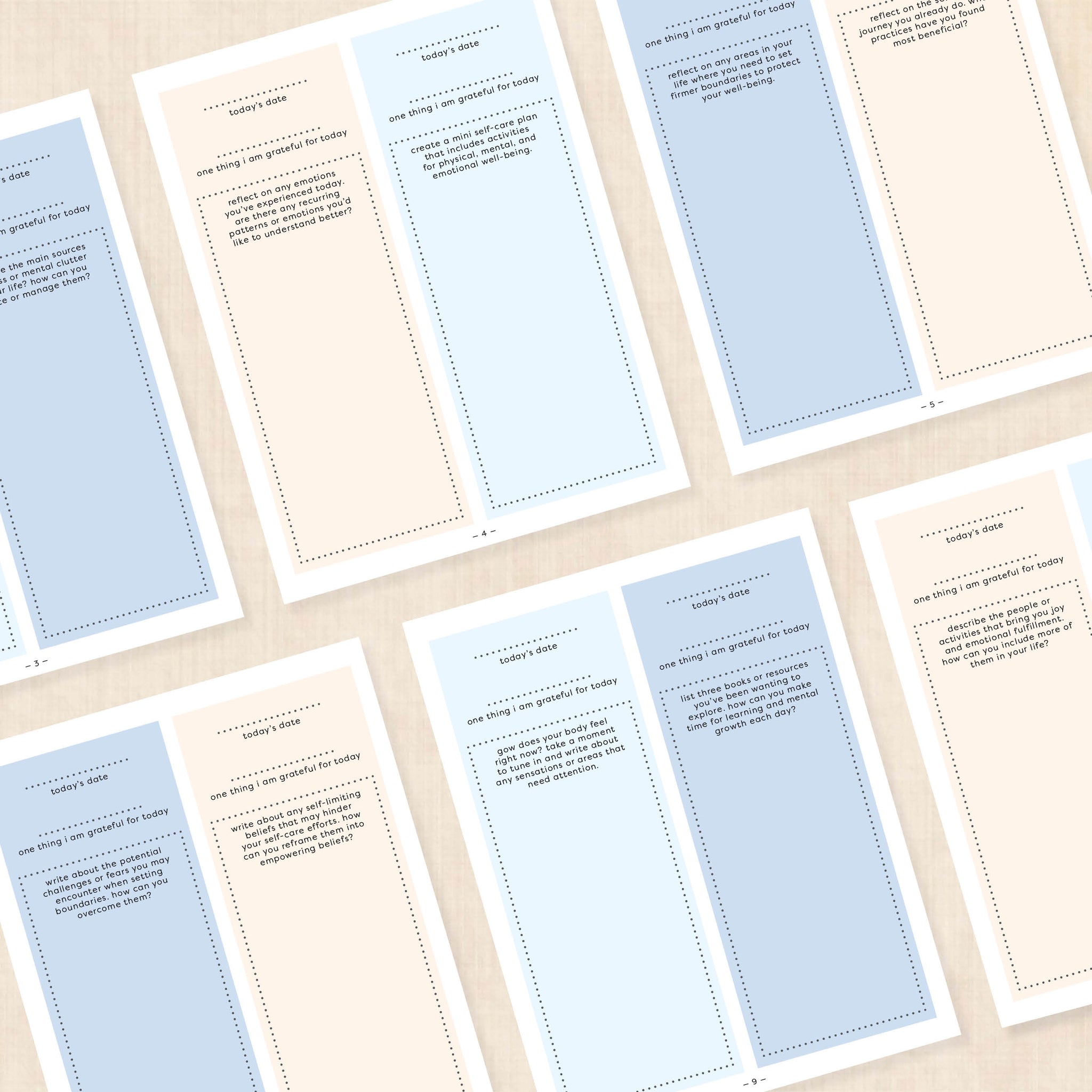Self Discovery Journal Prompts · PDF Workbook