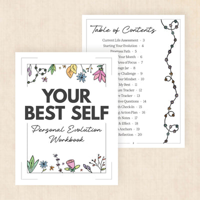 Vision Board Template Workbooks · Easy-to-Download PDF