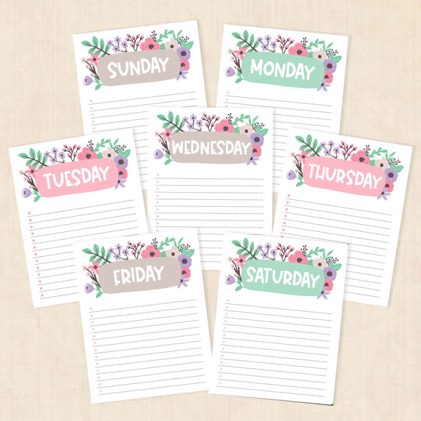Freebie: Printable Stationery · Tidy Plans